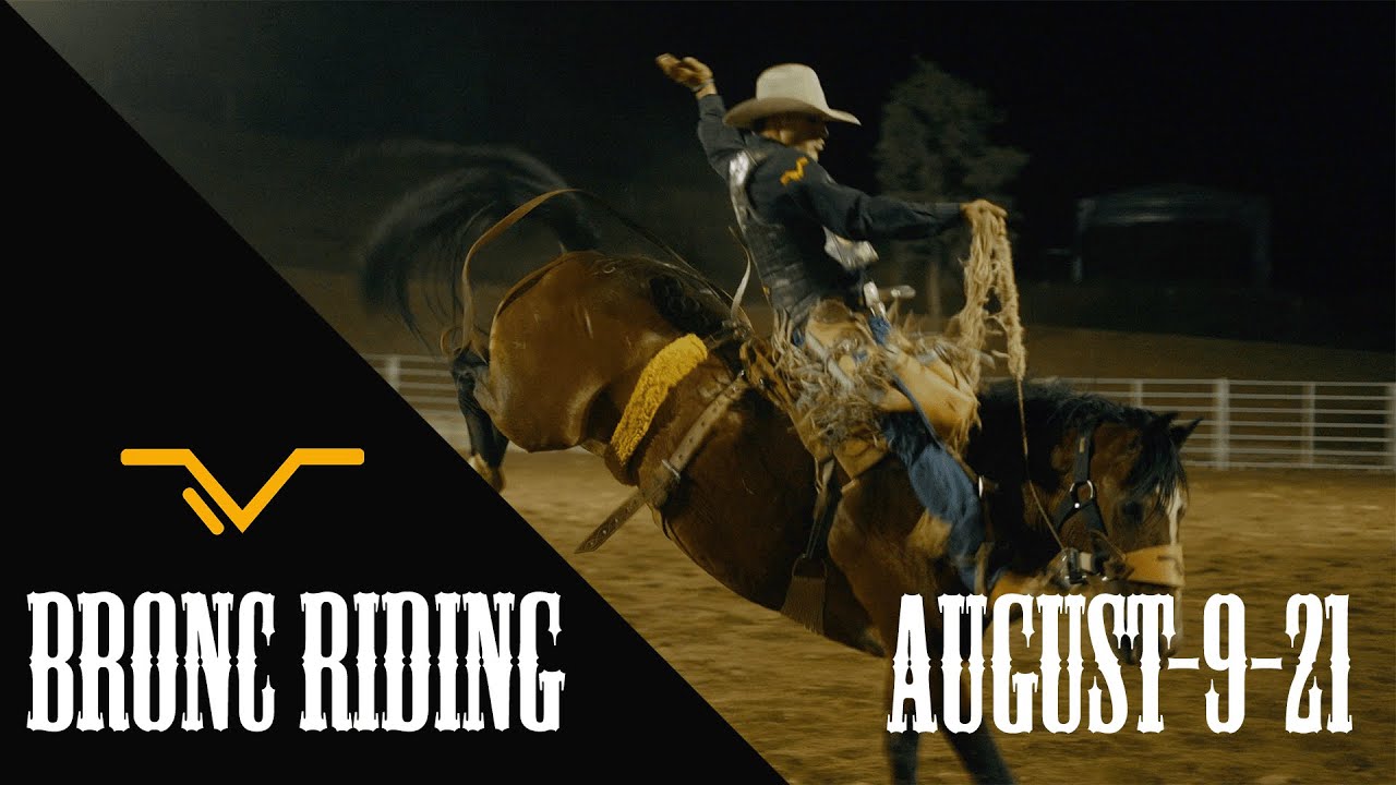 Epic Bronc Riding Practice - 8-9-21 | Veater Ranch - YouTube