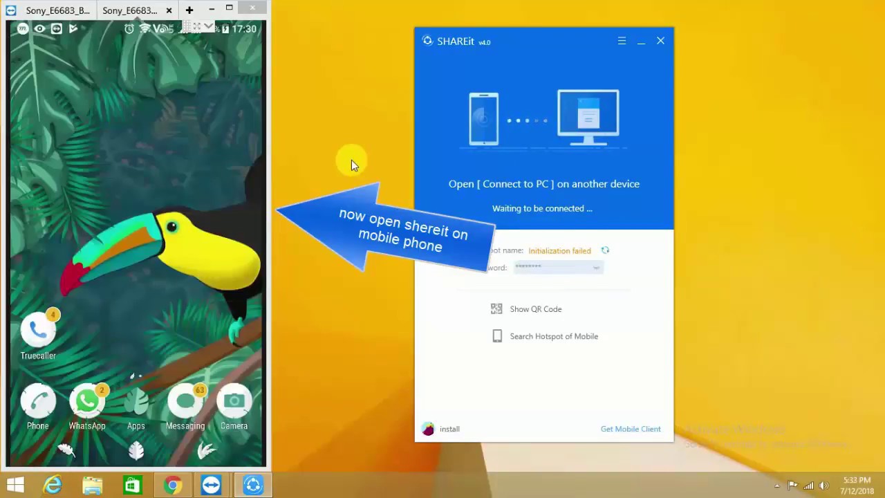 How to use Shareit on Desktop, Full Step Video(cooltechGyan) - YouTube