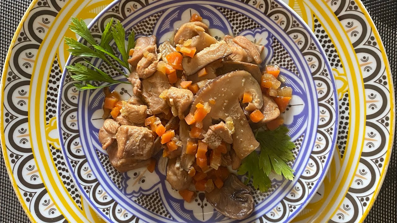 SPEZZATINO DI TACCHINO AI FUNGHI LIGHT/ TURKEY STEW WITH DRIED ...