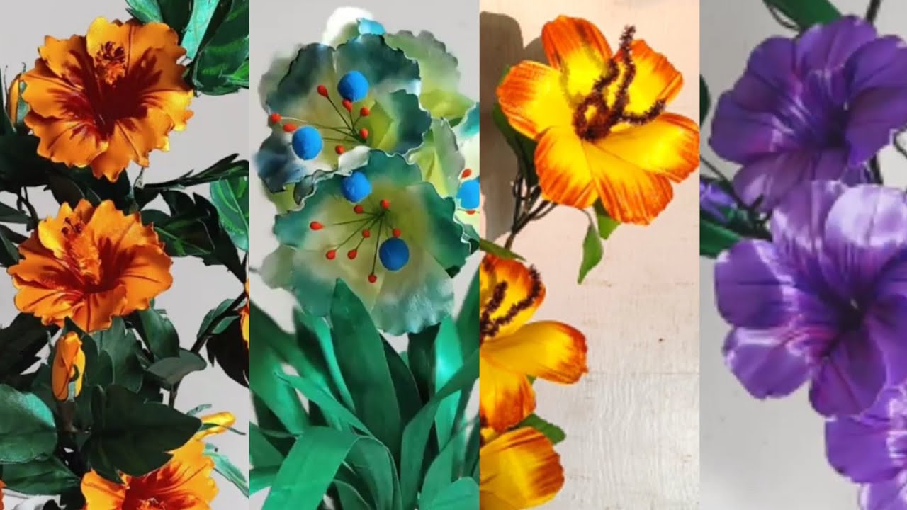 7 satin ribbon flowers | flower making | soft pastels | ribbon flowers ...