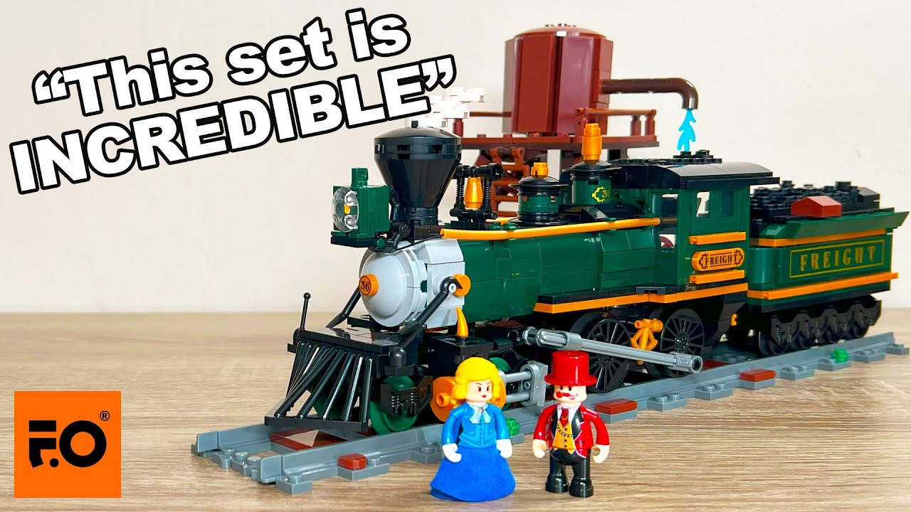Is This The Most EPIC Wild West Train Set You've Ever Seen? - YouTube