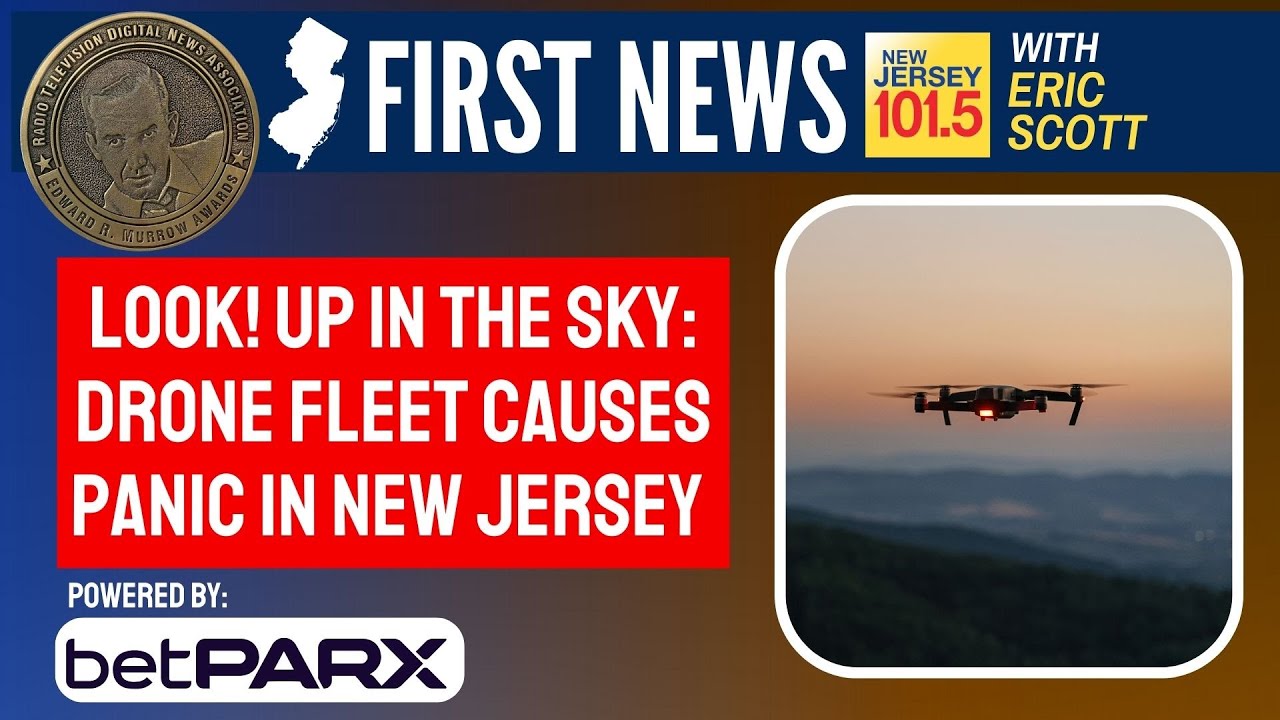 Panic as drone fleet hovers over Morris County, NJ - YouTube