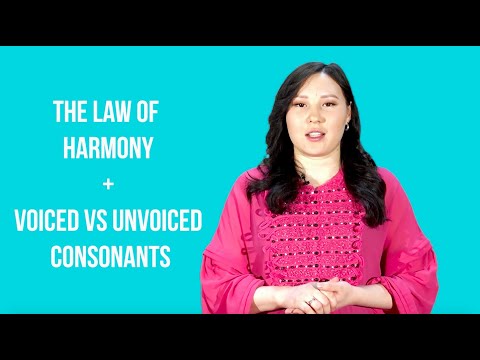 WARC Kyrgyz Language Tutorials Episode 5: The Law of Harmony + Voiced vs Unvoiced Consonants