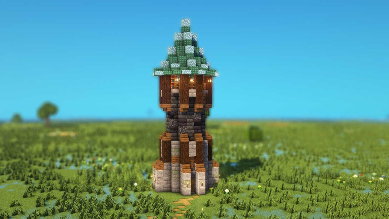 How to Build a Mage Tower in Minecraft 1.21+ - YouTube