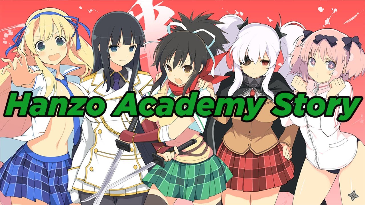 【Senran Kagura Shinovi Versus】Hanzo Academy Story - Lovable Girls With ...