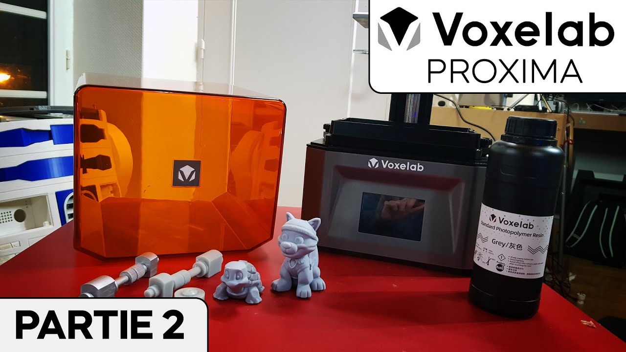 Voxelab Proxima Partie 2 : Très bon choix pour une première Imprimante ...
