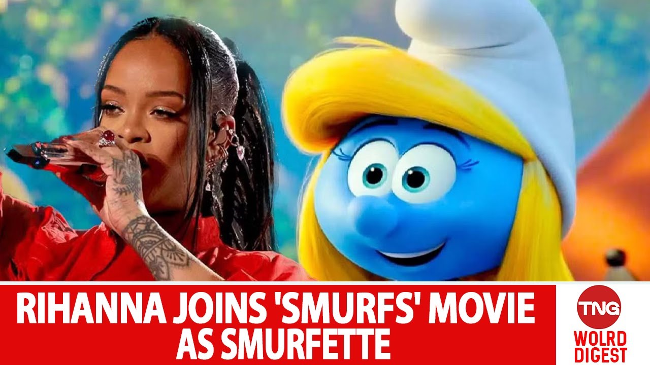 Rihanna Takes on Smurfette Role in 'Smurfs' Movie: Music, Voice, and ...