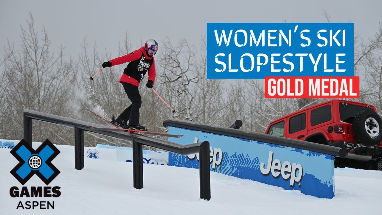 GOLD MEDAL VIDEO: Jeep Women’s Ski Slopestyle | X Games Aspen 2021 ...
