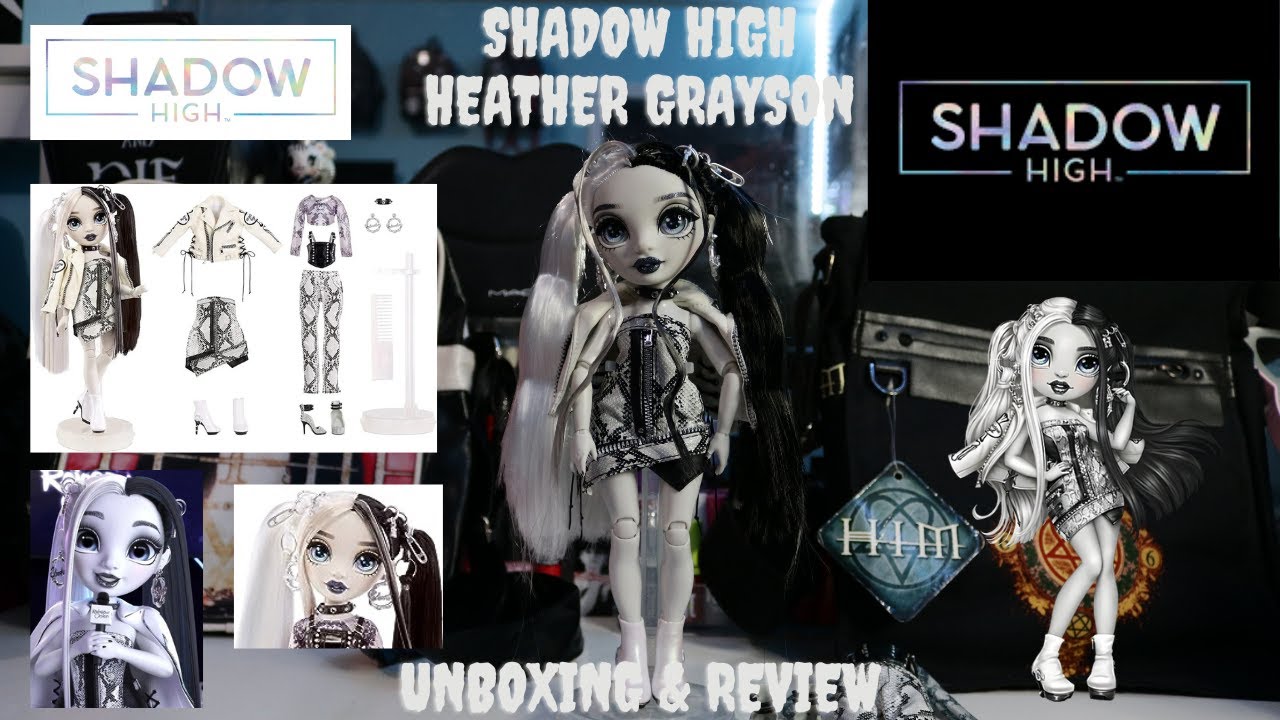 Shadow High Series 1 Heather Grayson Unboxing & Review ☆ - YouTube