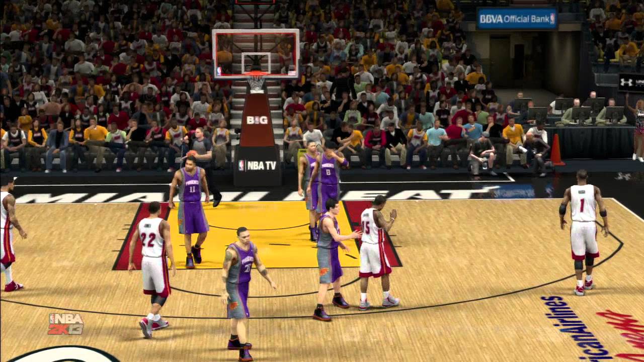 NBA 2K13 - Season 1 - Game 4: @ Miami Heat - YouTube