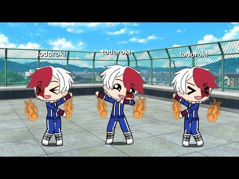 Como fazer o todoroki (versão gacha life) - YouTube