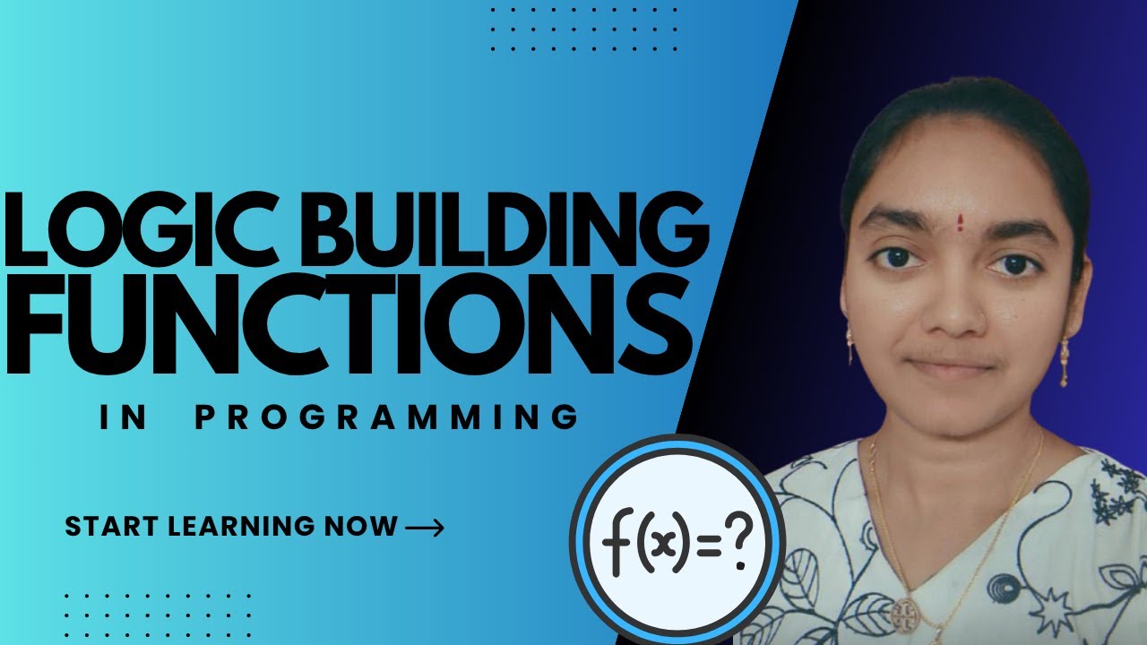 LOGIC Building - Day 5 Functions in Python Programming #programming #coding #programmingbasics ...