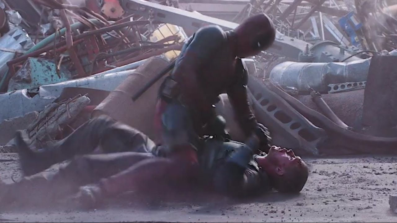Deadpool vs Ajax - Final Fight Scene - Deadpool (2016) - YouTube