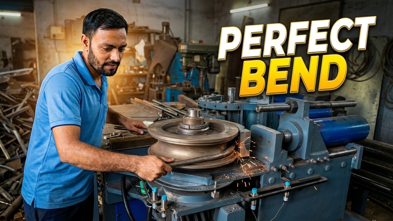 Why This Automatic Pipe Bending Machine Is So Simple - YouTube
