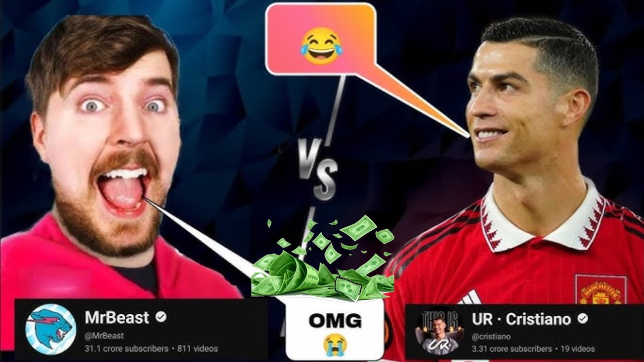 🔴LIVE: UR · Cristiano Ronaldo Subs Count Battle (Cristiano Ronaldo New ...