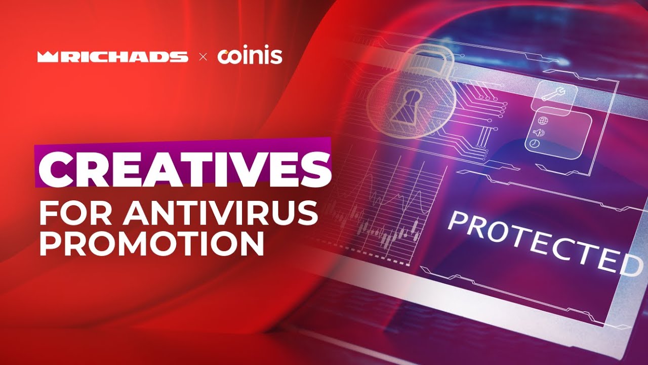 Examples of creatives for promoting Antiviruses niche - YouTube