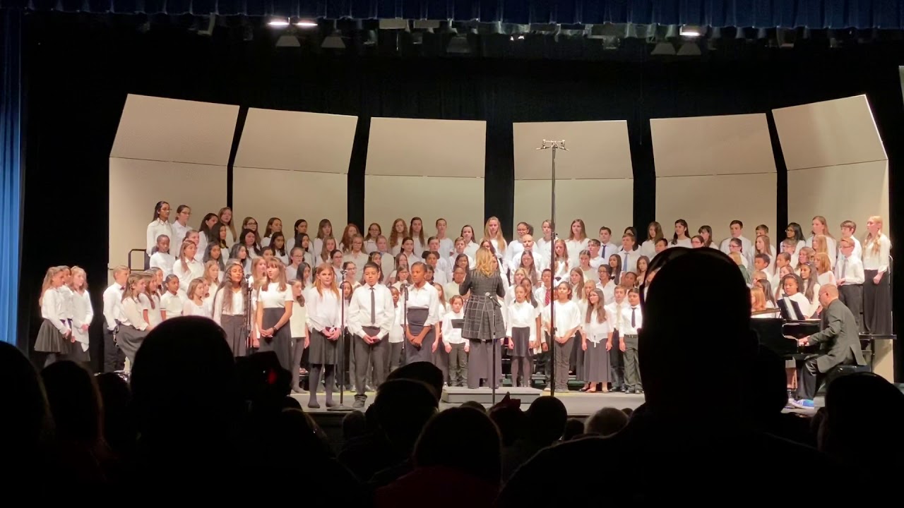 All County chorus True colors - YouTube