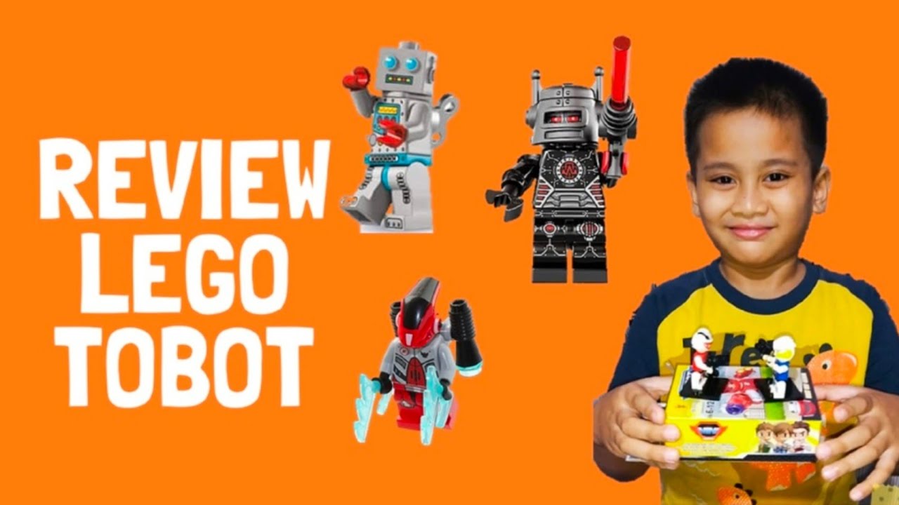 My First Review : Tobot Lego Mini Figures - YouTube