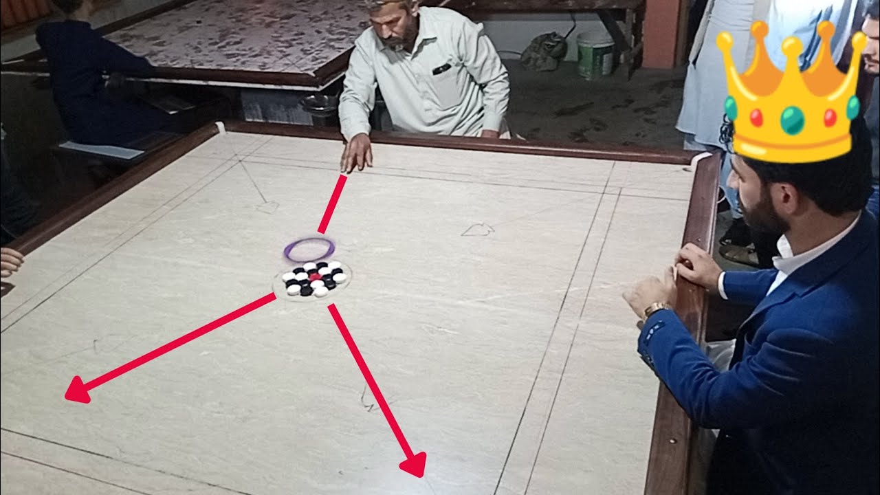 Carrom Team Match Hvn👑 Vs Malik SAB challenge playar usted #carrom ...