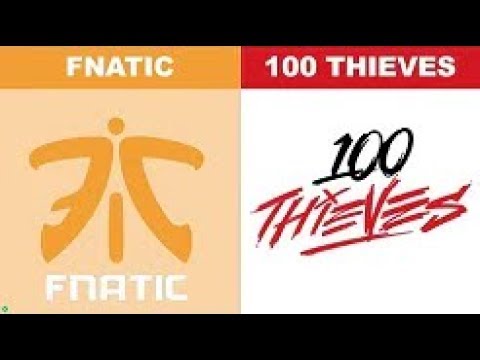 Fnatic vs 100 Thieves   Worlds 2018 Group Stage Day 8   FNC vs 100T