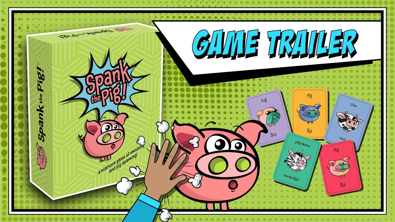 Spank the Pig! Card Game Trailer - YouTube