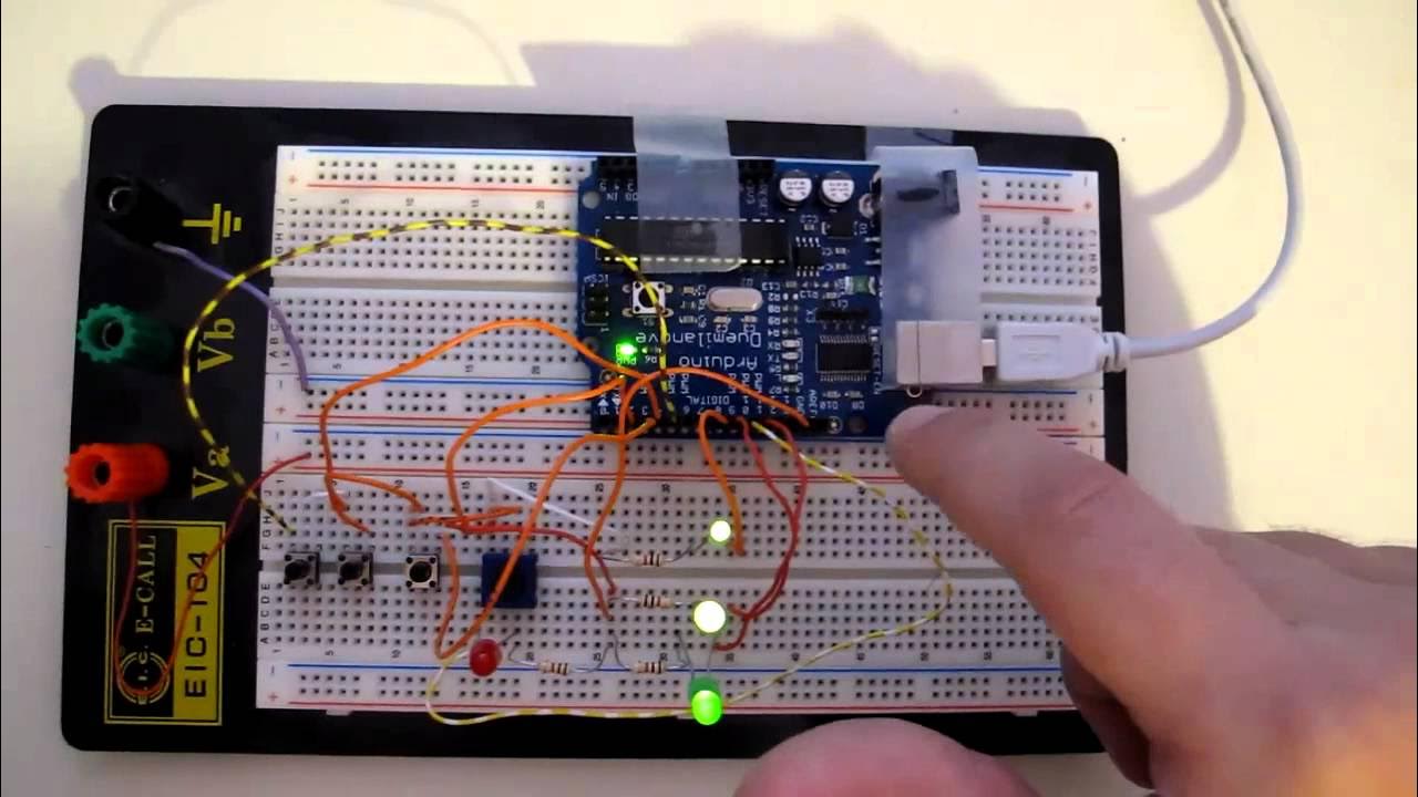 HOW TO USE BUTTONS, LEDS AND EEPROM WITH ARDUINO - YouTube