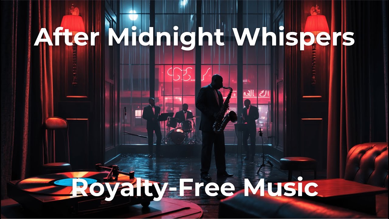Late-Night Café Vibes | Royalty-Free Music | Smooth Jazz Noir | After Midnight Whispers - YouTube