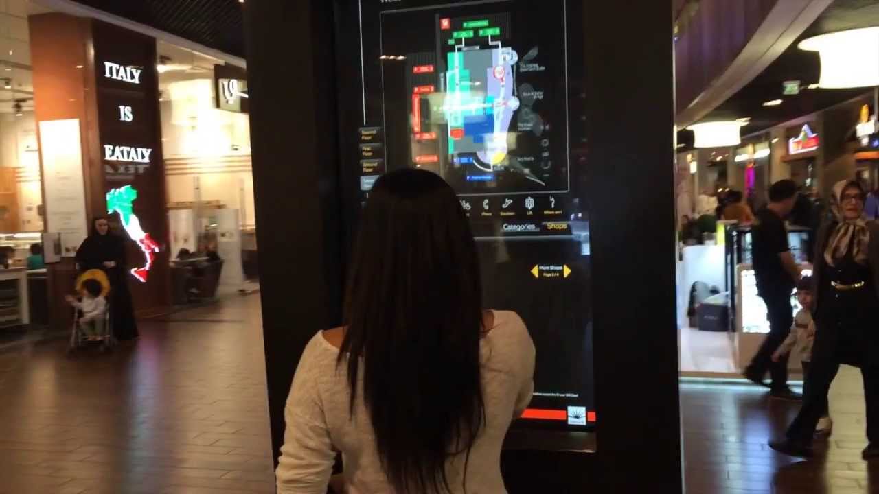 AIMS Interactive Wayfinding Solution iMAP - YouTube