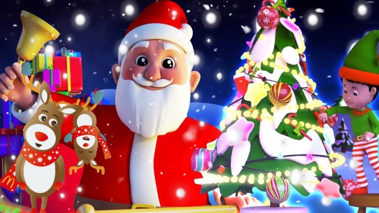 Jingle Bells Songs for children |Christmas Songs |Nursery Rhymes - YouTube
