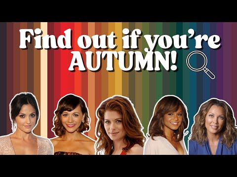 Autumn Color Palette: How to Tell If Autumn Colors Are Perfect for You!