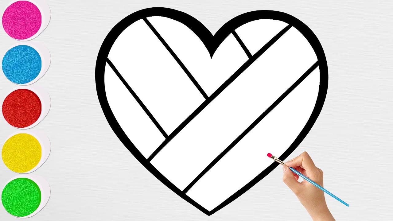 How to Draw a Heart | Easy Step by Step for Beginners - YouTube