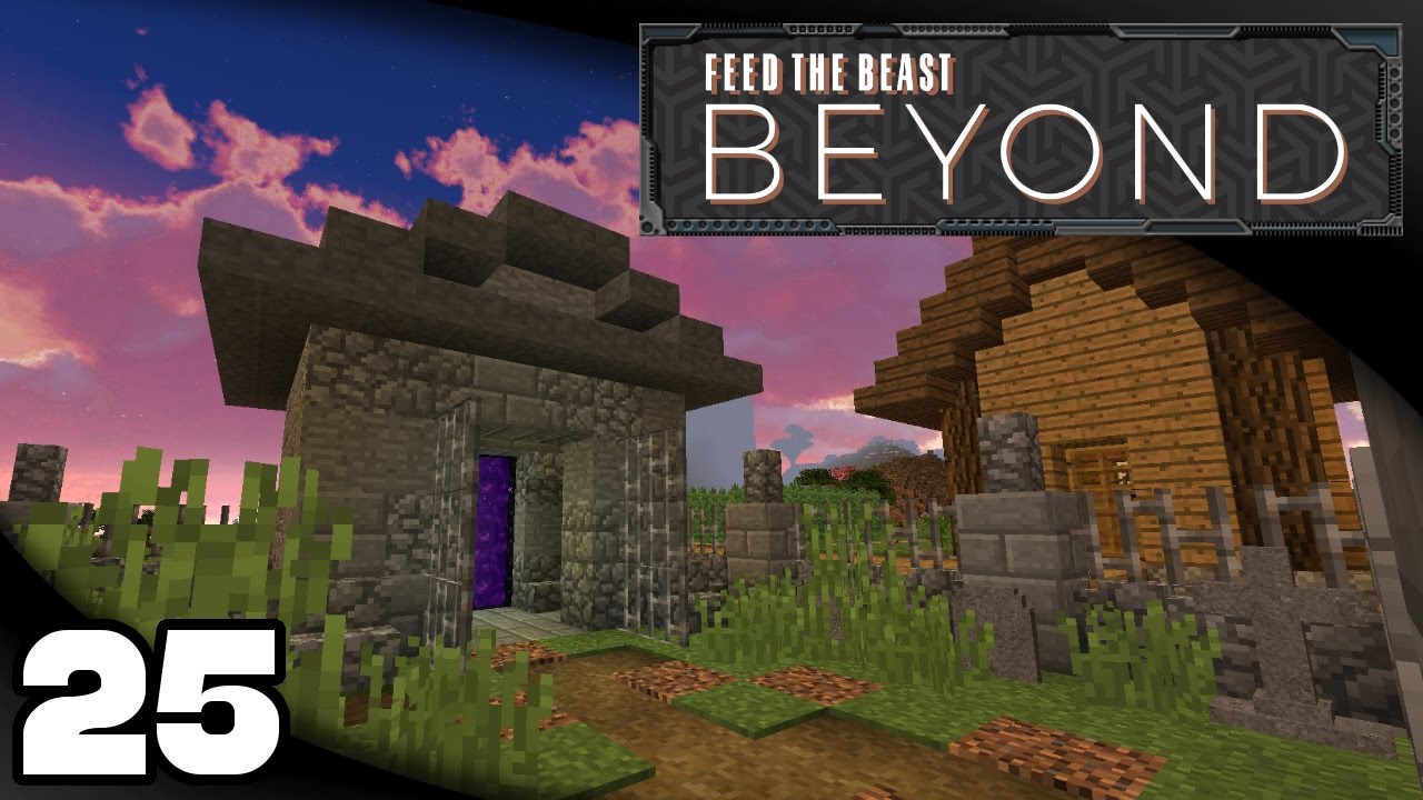 FTB Beyond - Ep. 25: Cemetery Portal (Plus World Download!) - YouTube