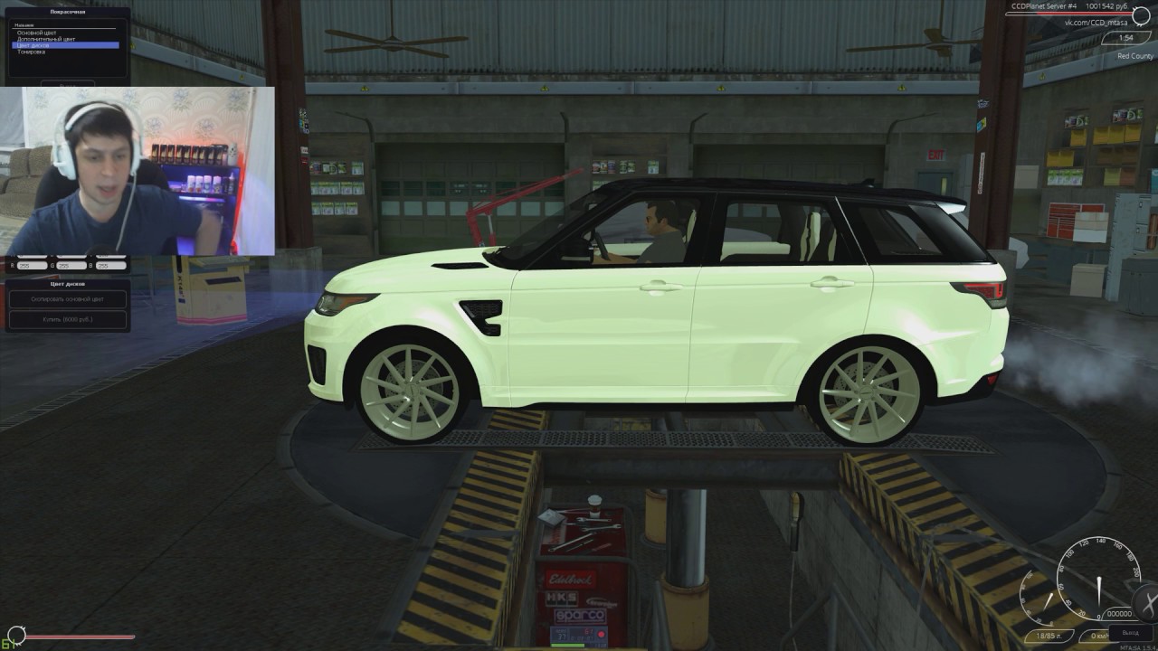 СУПЕР СТИЛЬНЫЙ "БПАН" RANGE ROVER SVR! ПОСЛЕДНЕЕ ВИДЕО ПО MTA SA ...