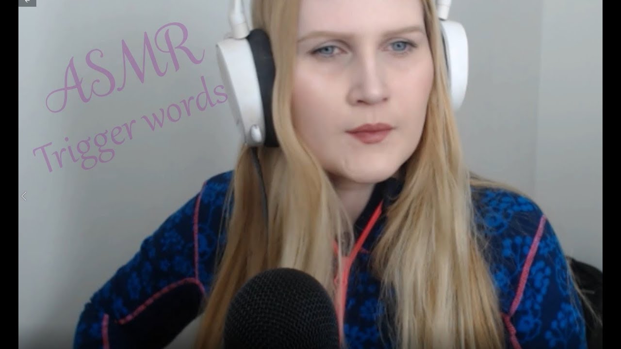 ASMR Trigger words whispering - YouTube