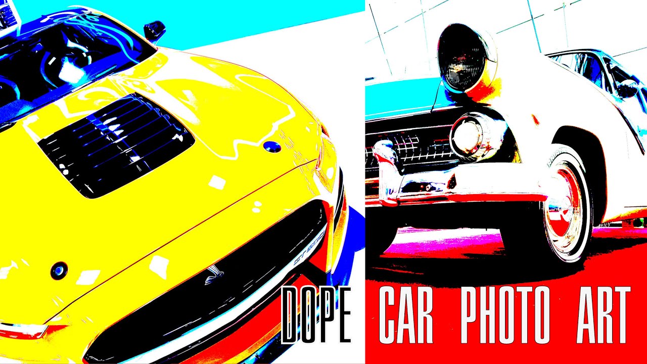 DOPE CAR PHOTO ART - YouTube