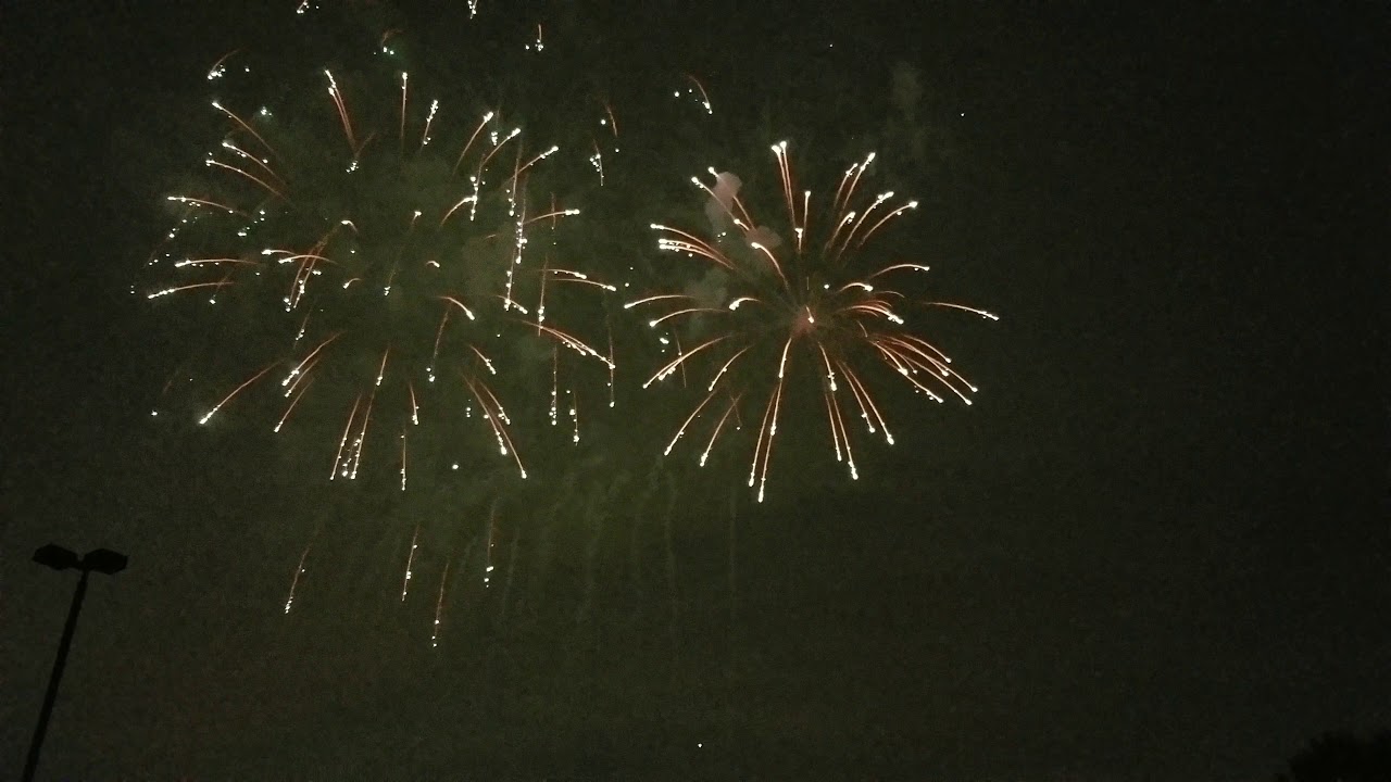 Itasca, IL Fireworks July 4, 2018 Part 1 - YouTube