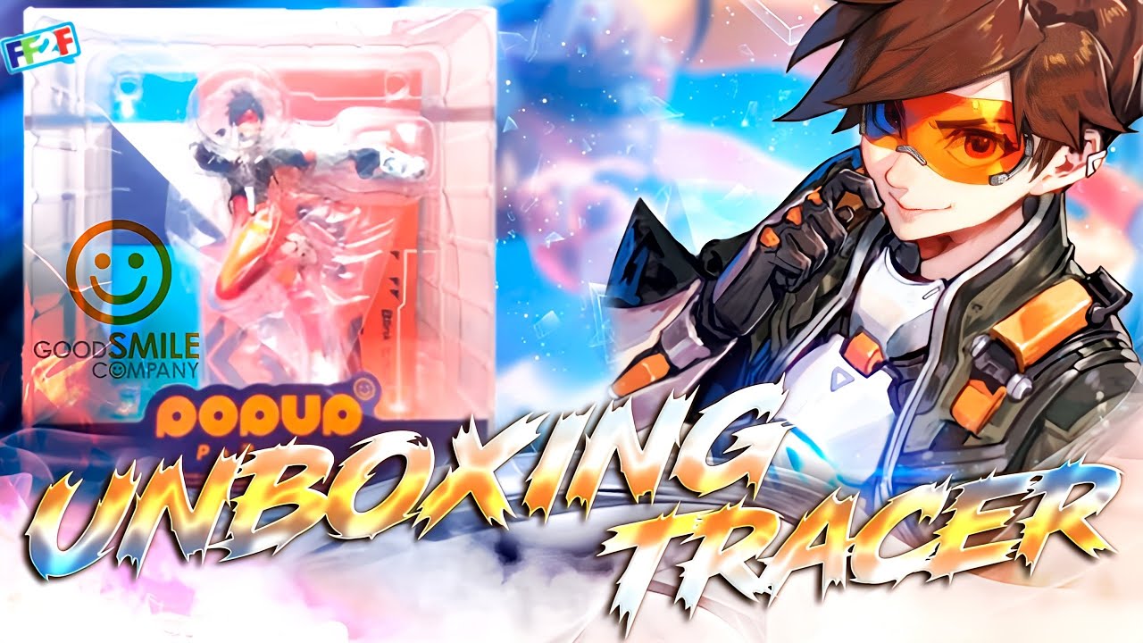 TRACER OVERWATCH 2 POP UP PARADE FIGURE - Unboxing Y Review Español ...