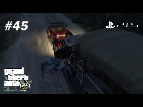 GTA 5 PS5 - 45.BÖLÜM (Askeri Kamyon Çalma, Military Hardware)