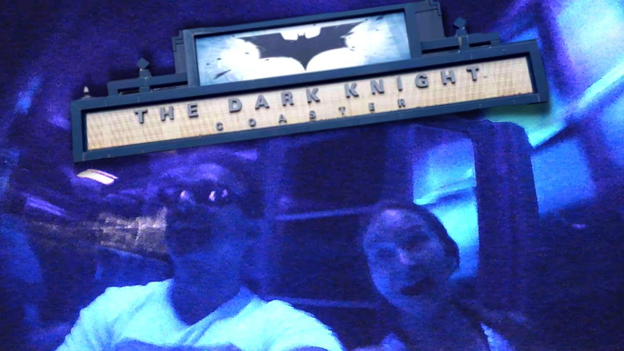The Dark Knight Indoor Dark Coaster Six Flags Great America T5 The ...
