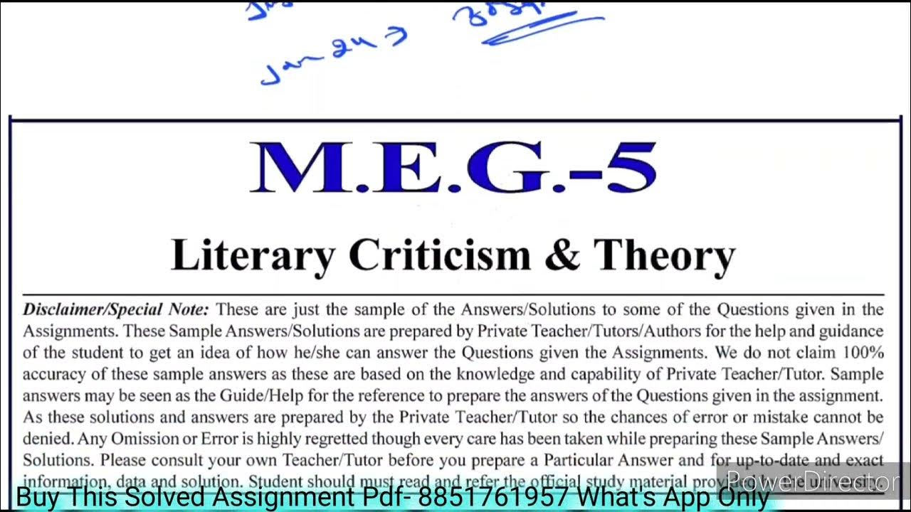 MEG 05 Solved Assignment 2023-24 | MEG 05 Solved Assignment 2023-24 pdf | MEG 05 Assignment 2024 ...