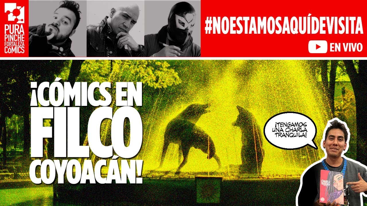 Volvemos a FILCO Coyoacan y platicamos con Alan S.Treet autor de la ...