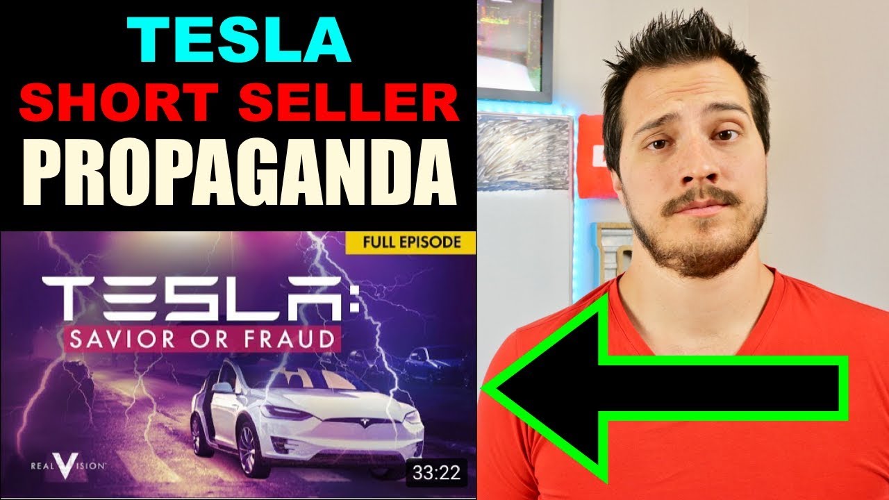 Tesla Short Seller Propaganda Youtube Video. Real Vision Tesla ...