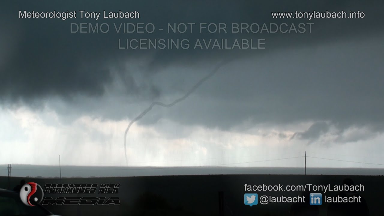 Super Weird Rope Tornado With See-Through Funnel - 6/5/2015 Kirk, CO ...