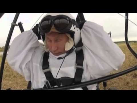 Wladimir Putin als komischer Vogel: Der Kranichflüsterer aus dem Kreml | DER SPIEGEL