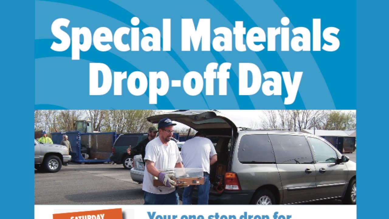 Special Materials Drop-off Day - YouTube