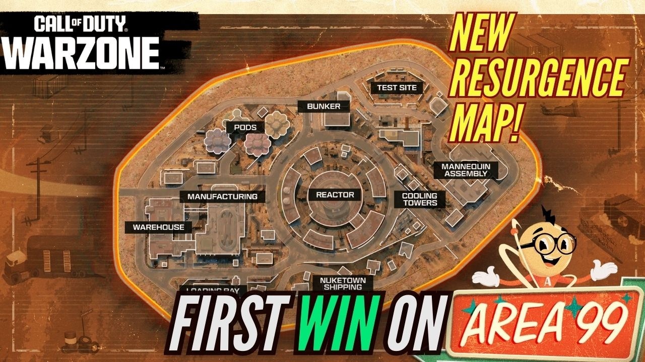 First Win on Area 99! (New Resurgence Map for Call of Duty Warzone x ...