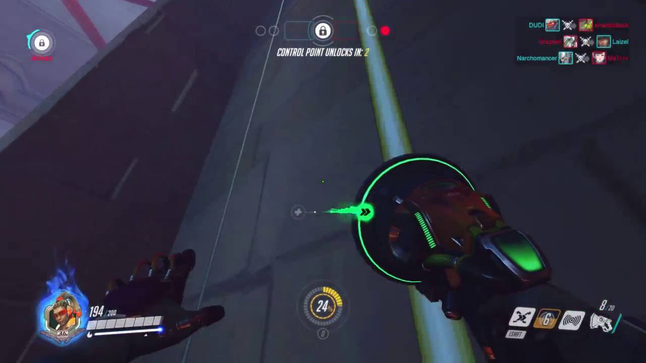 Overwatch Lucio wall ride escape! - YouTube