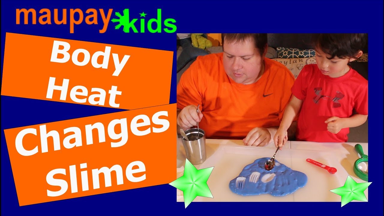 Color Changing Slime (Heat Sensitive) - YouTube