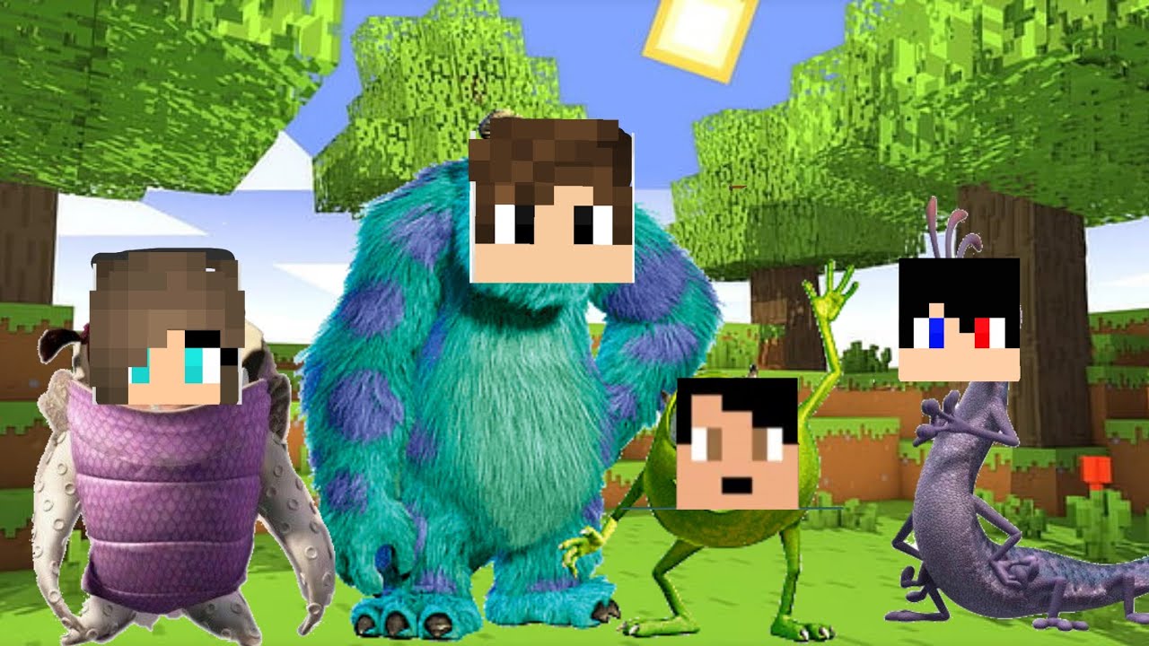 eu e meus amigos viramos monstros s.a ( Minecraft Machinima ) - YouTube