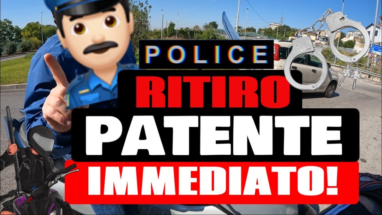 👀👮🏻‍♂️ RITIRO PATENTE IMMEDIATO 🤬👀 🟣👽 PASSO IN MONO-RUOTA UN ...